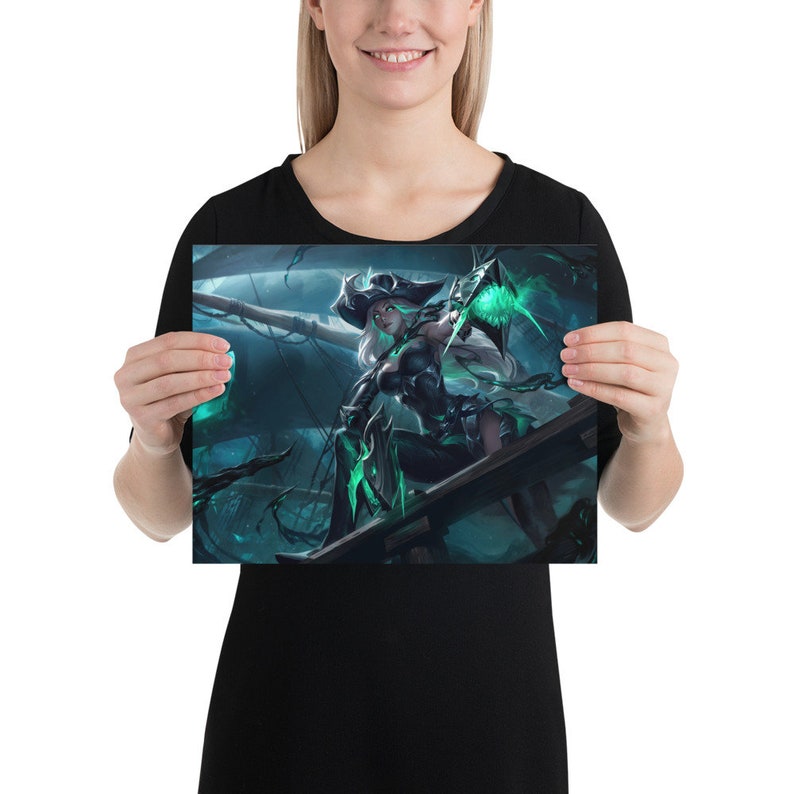 Ruined Miss Fortune Splash Art Poster - League of Legends - 12K Res - Etsy