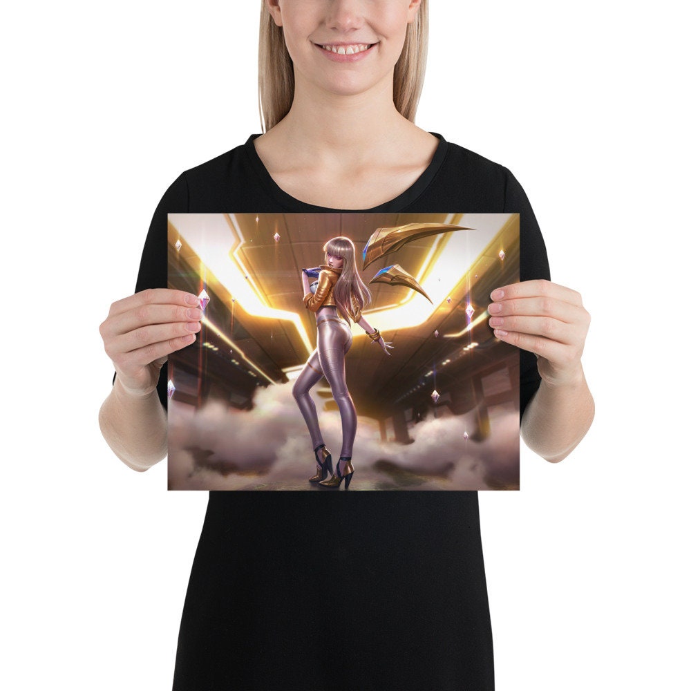 KDA Kai'sa Prestige Edition Splash Art Poster - League of Legends - 12K Res - Etsy