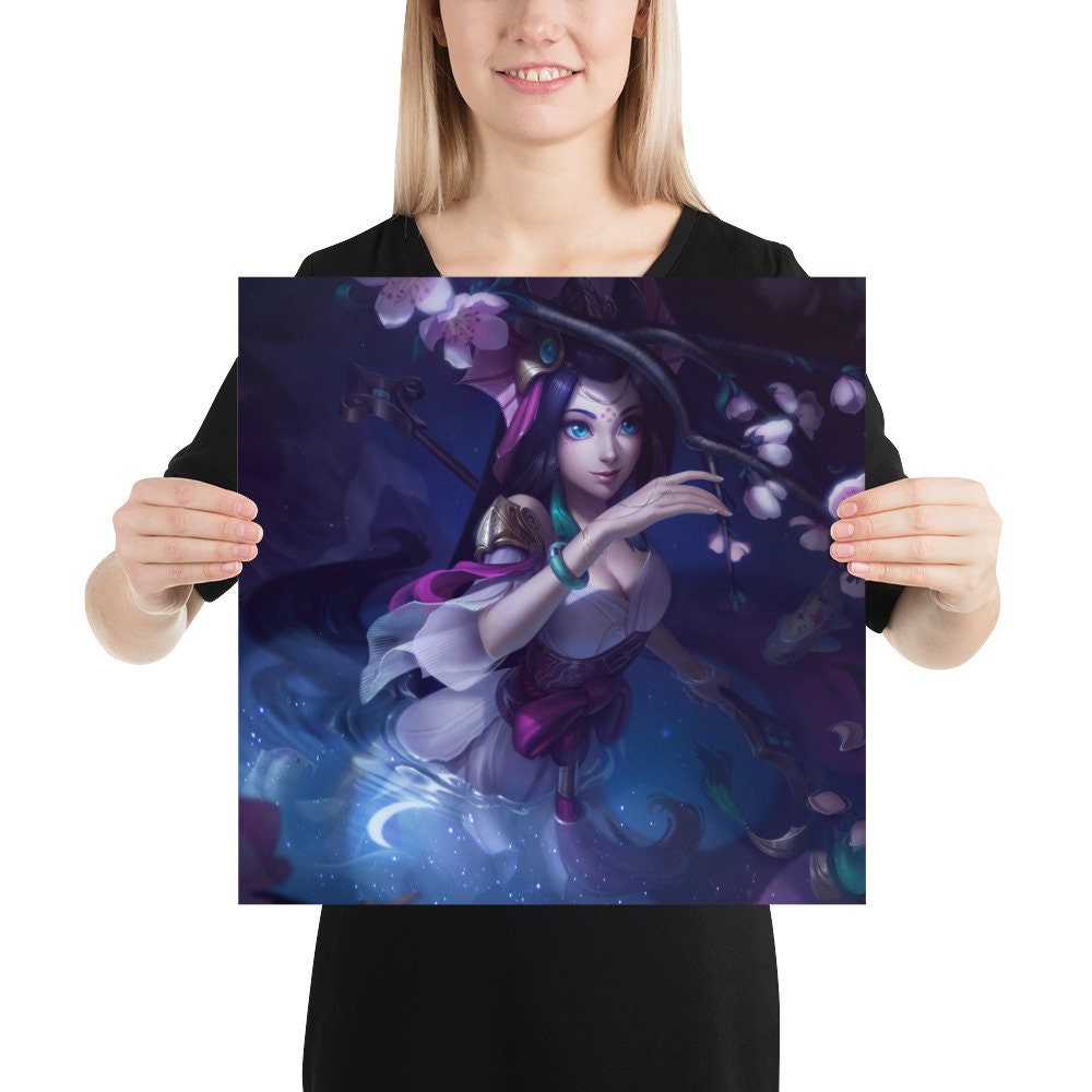 Splendid Staff Nami Splash Art Poster League of Legends - Etsy