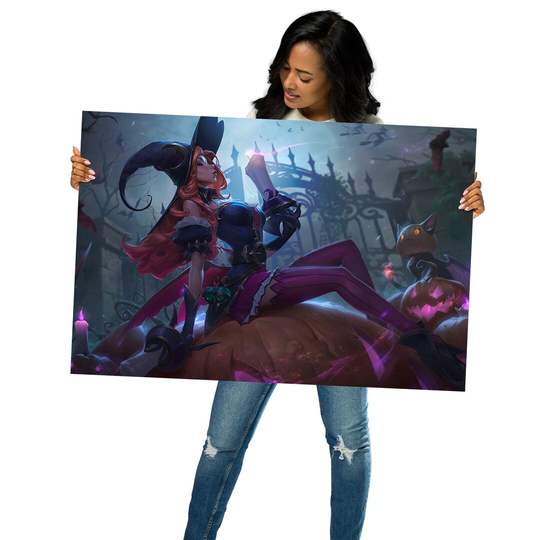 Bewitching Miss Fortune Splash Art Poster - League of Legends - 12K Res ...