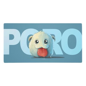 Poro Gaming Mouse Pad - League of Legends - 12K Res - Etsy