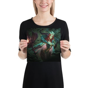 Elderwood Leblanc Splash Art Poster - League of Legends - 12K Res - Etsy