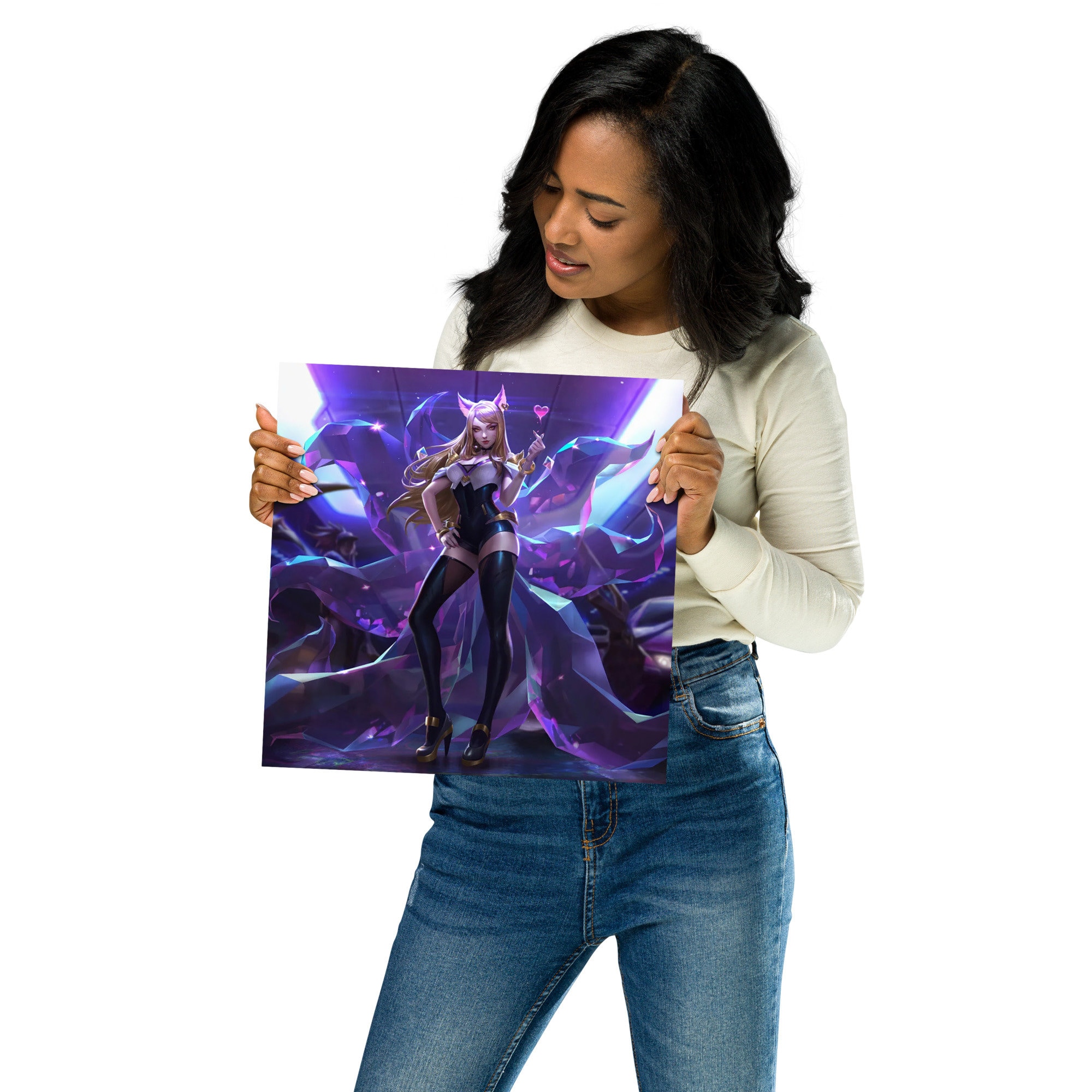 KDA Ahri Splash Art Poster - League of Legends - 12K Res - Etsy