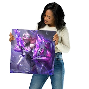 Crystalis Motus Leona Splash Art Poster - League of Legends - 12K Res ...