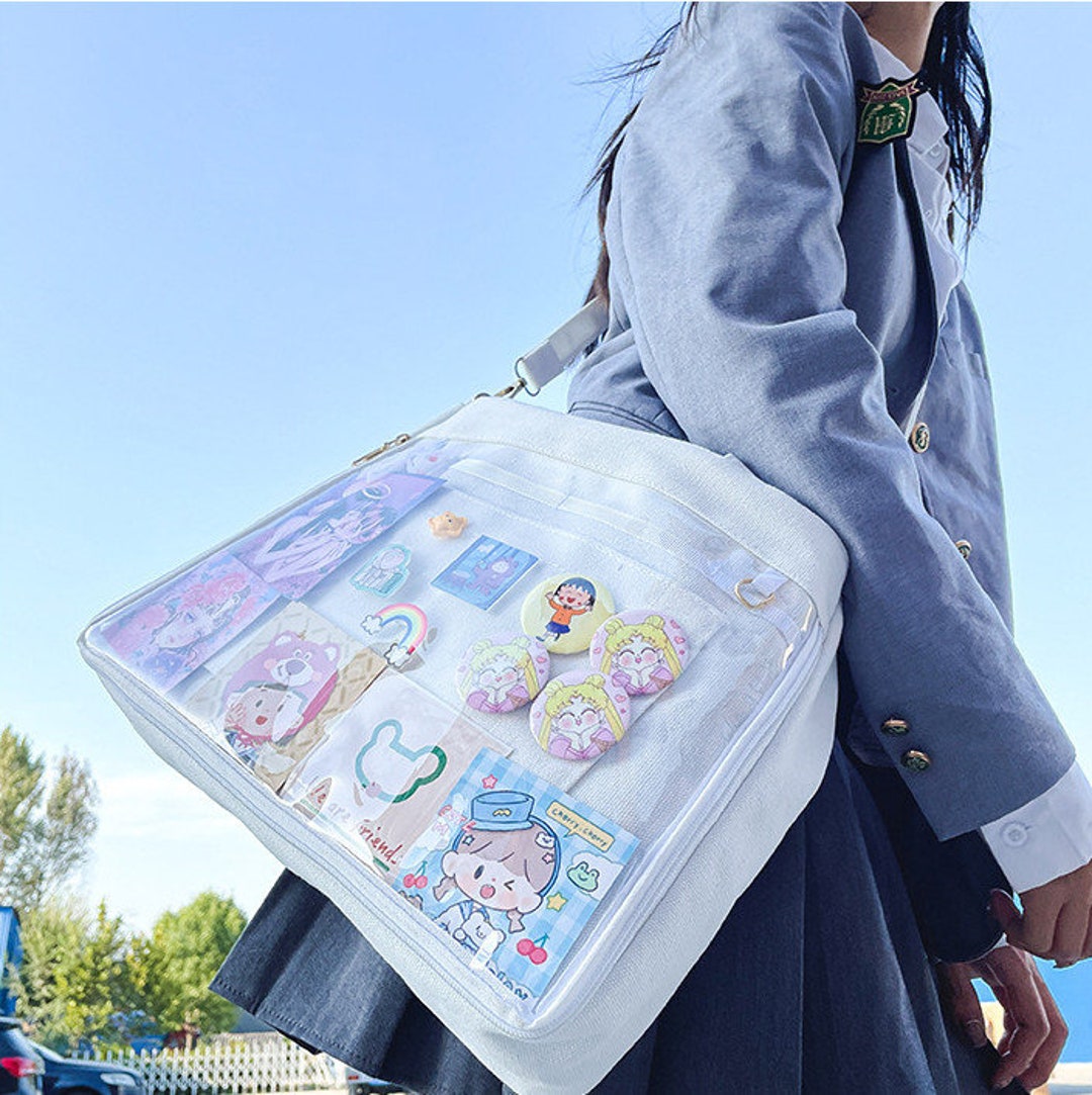 High Capacity Tote Bag Cute Ita Bag Stylish Shoulder Bag - Etsy