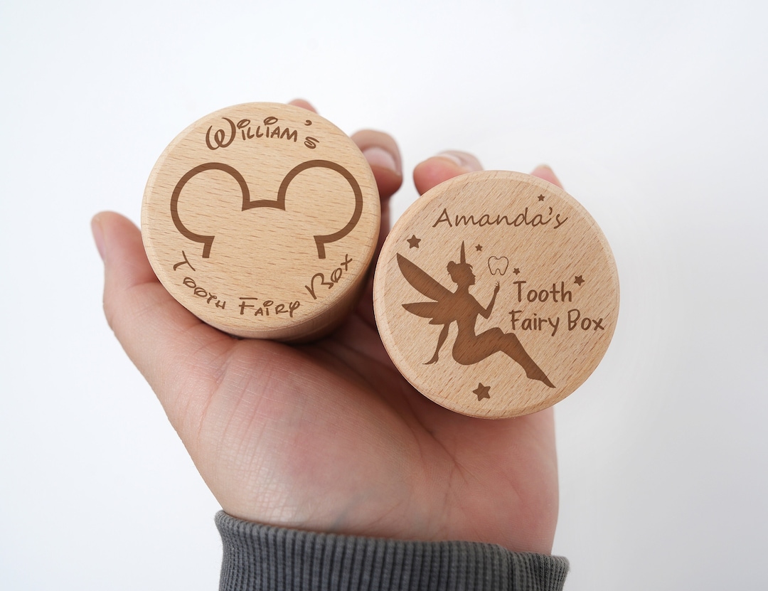 Personalized Engraved Baby Tooth Keepsake Box, Custom Boys and Girls ...