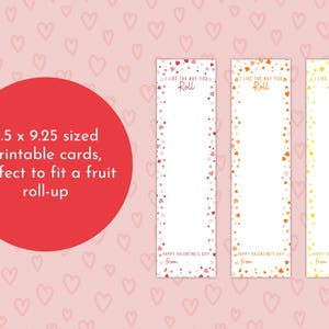 Printable Fruit Roll-up Valentines, "i Like the Way You Roll", Kid's ...
