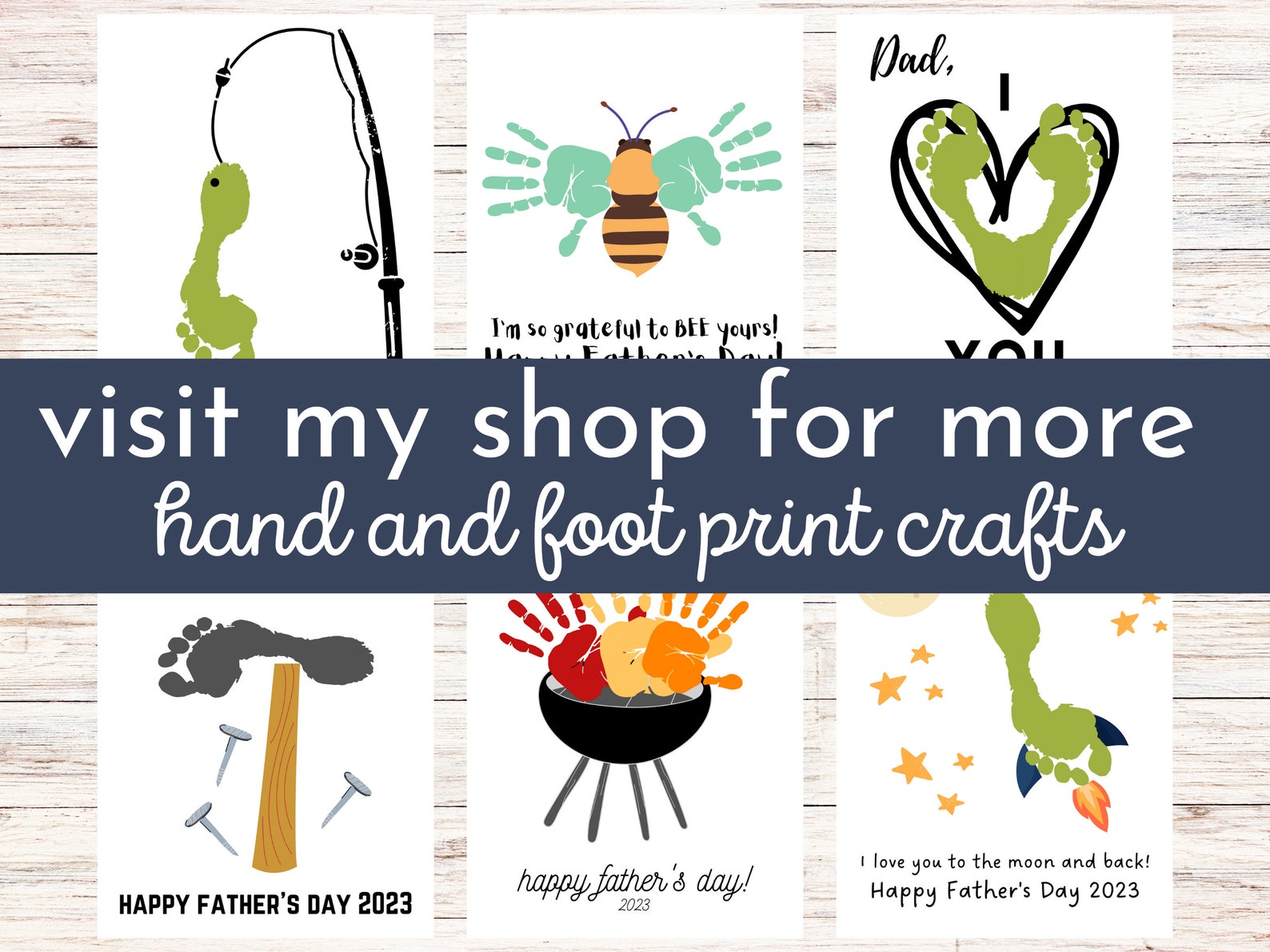 Printable Fish Footprint Craft for Kids & Babies | You're a Catch ...