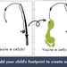 Printable Fish Footprint Craft for Kids & Babies | You're a Catch ...