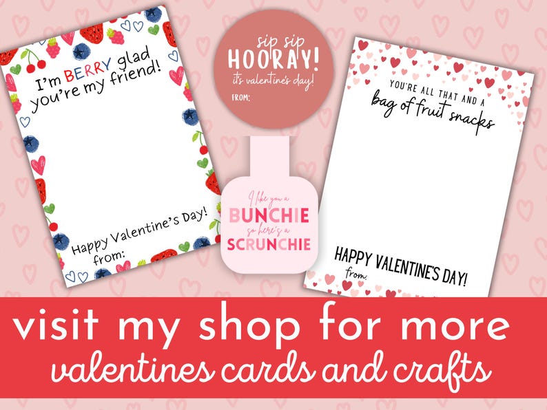 Printable Fruit Roll-up Valentines, "i Like the Way You Roll", Kid's ...