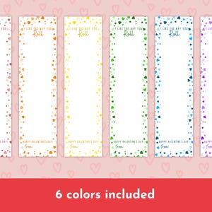 Printable Fruit Roll-up Valentines, "i Like the Way You Roll", Kid's ...