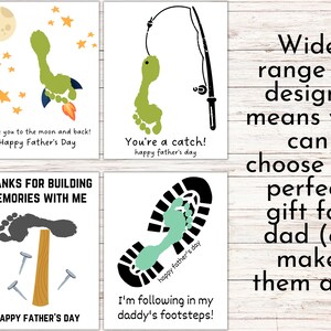 Father's Day Printable Handprint Craft for Kids & Babies Bundle ...
