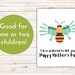 Mother's Day Printable Handprint Craft for Kids and Babies Bee | DIY ...