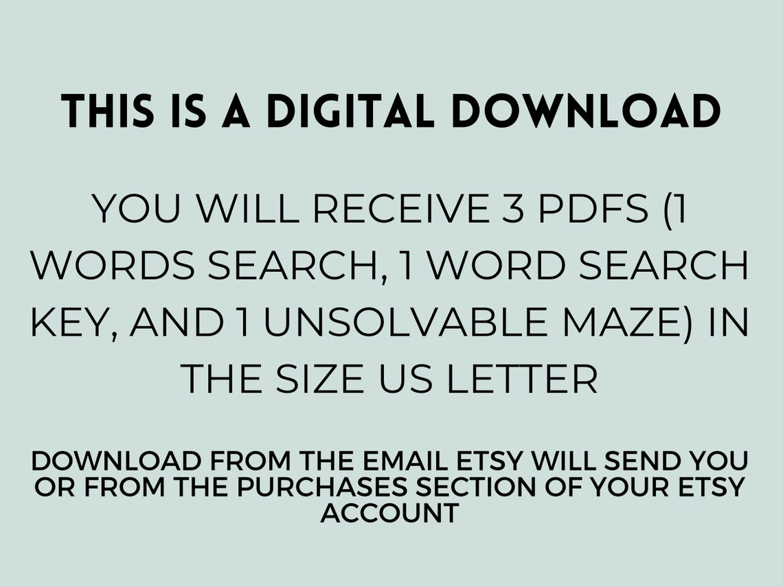 April Fools' Day Prank Printable Activities | Unsolvable Word Search ...