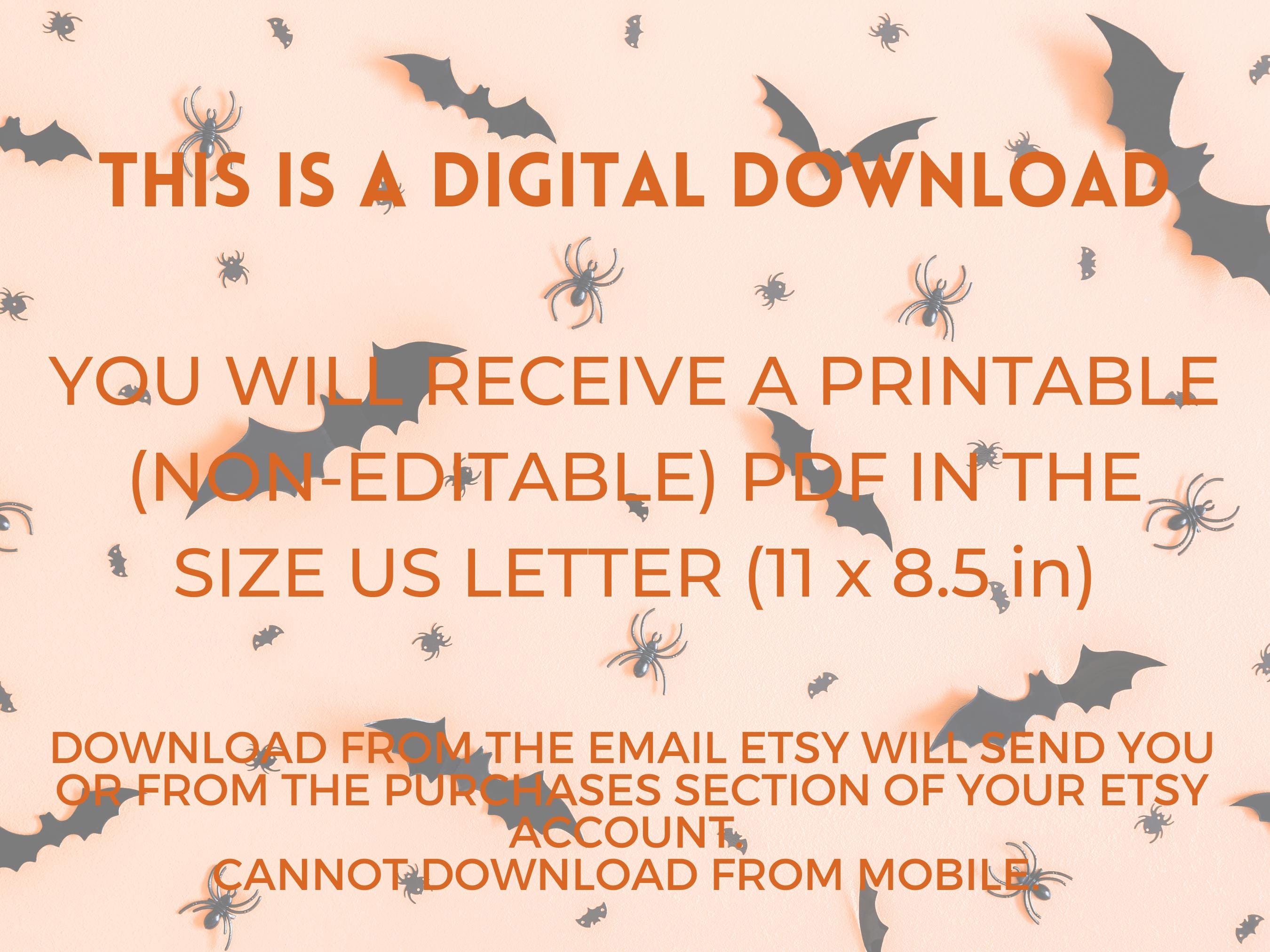 Halloween Trick or Treat Dog Door Sign Printable | Don't Knock for ...