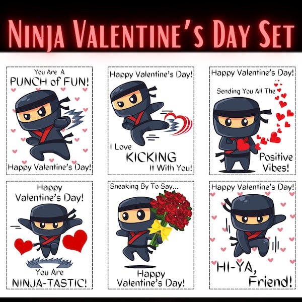 Ninja Valentine - Etsy