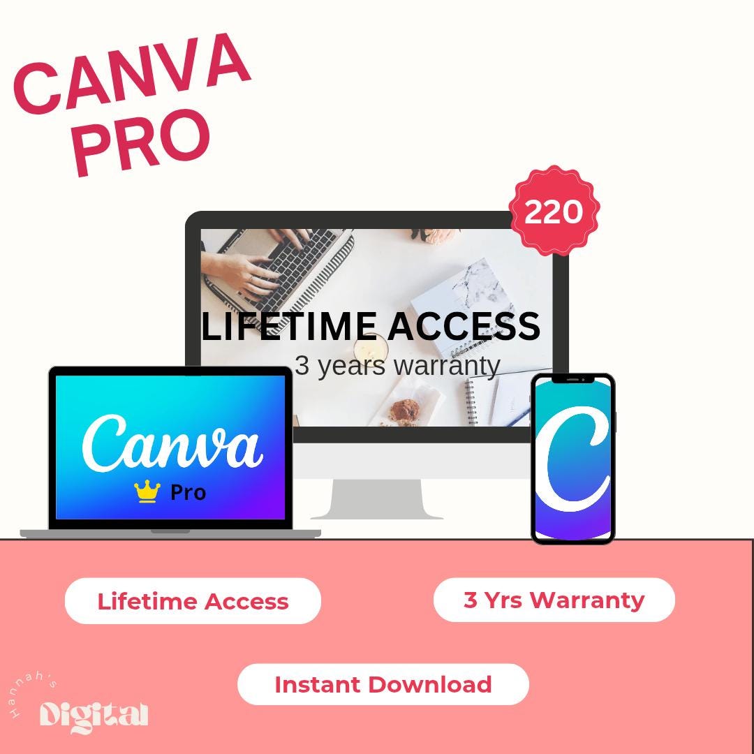 CANVA PRO SUBSCRIPTION - Etsy