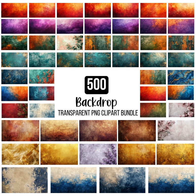 500 Backdrop PNG Bundle, Wedding Vintage Digital, Backdrop Texture ...