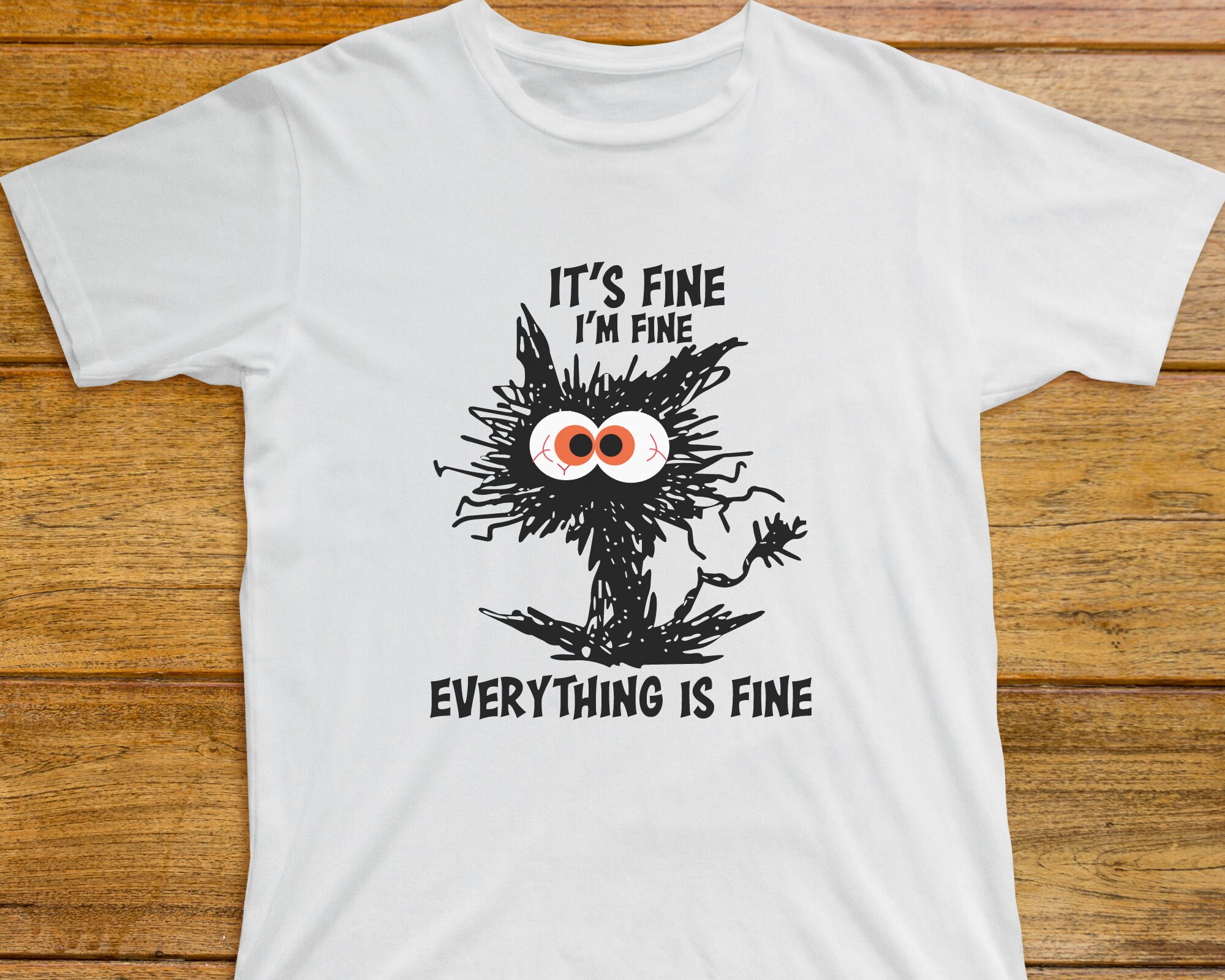 It's Fine I'm Fine Everything is Fine SVG I'm - Etsy Australia