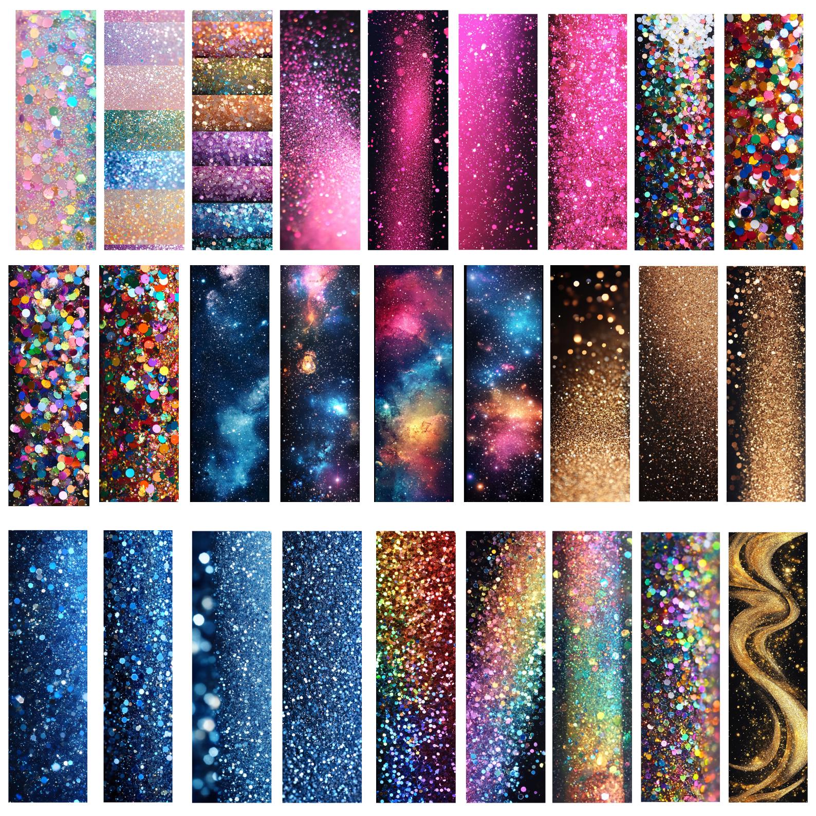 150+ 3D Glitter Bookmarks, Sparkle Sublimation PNG Bundle, Shiny ...
