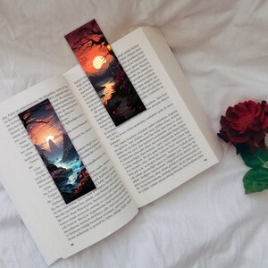 120+ Beach Bookmark Bundle, Sunrise Beach Bookmark Sublimation Designs ...