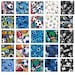 Soccer Digital Papers, Seamless Pattern, Football Themed Digital Paper ...