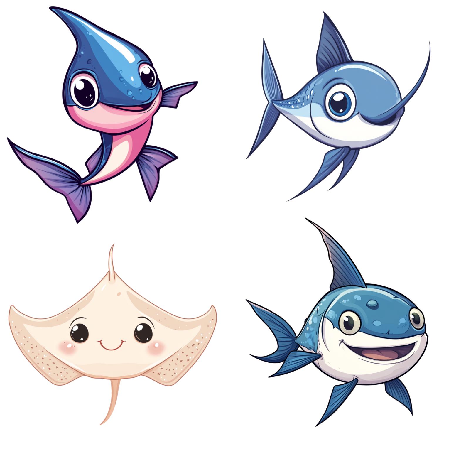 220+ Sea Life Clipart Bundle, Underwater Clipart, Transparent PNG ...