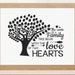 Family Tree With Quotation Svg, Family Reunion 2023 Svg, Our Love Runs ...