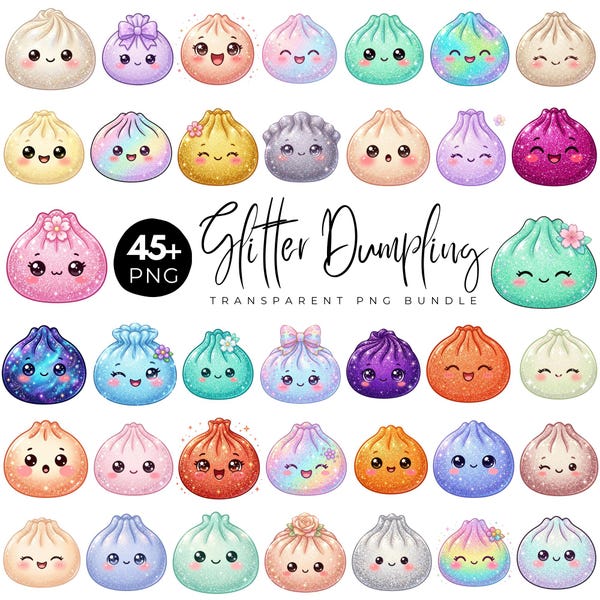 Food Clipart Dumplings - Etsy