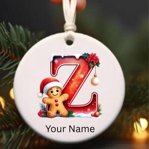 Christmas Alphabet Ornament PNG Bundle, Christmas Letter Ornaments ...