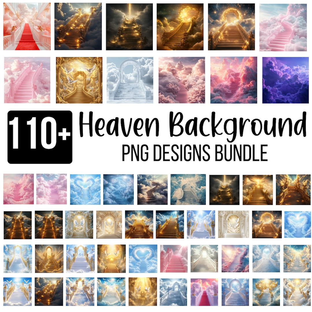 200+ Heaven Background PNG Bundle, Blue Purple Pink Sunset Memorial ...