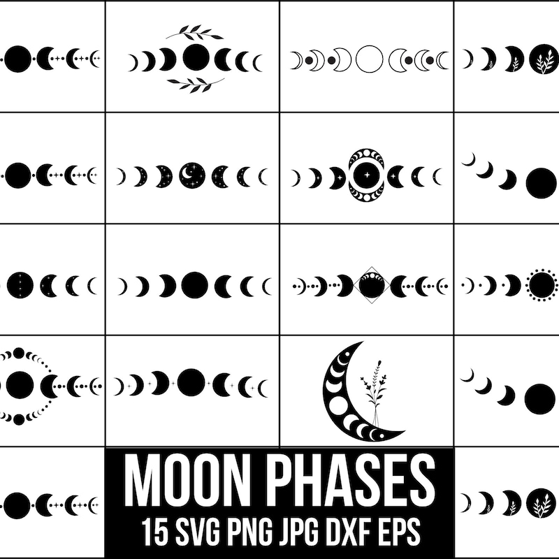 Scrapbook With Moon - Etsy