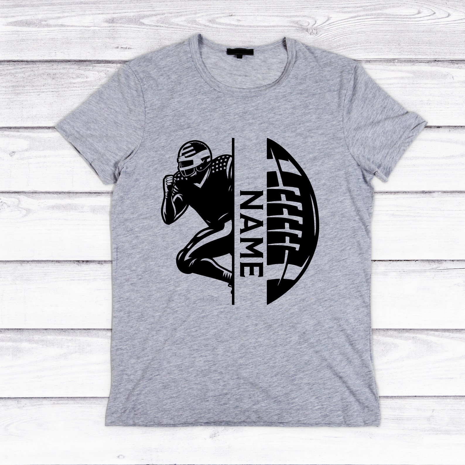 40 Football Player SVG Bundle, Football Svg, Custom Football Name, Football Player, Football ...