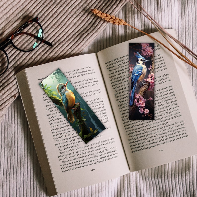 200+ Birds Bookmark Bundle, Bookmark Sublimation Designs, Flamingo ...