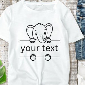 Elephant Svg, Split Safari Animals, Safari Animals Outline Svg, Safari ...