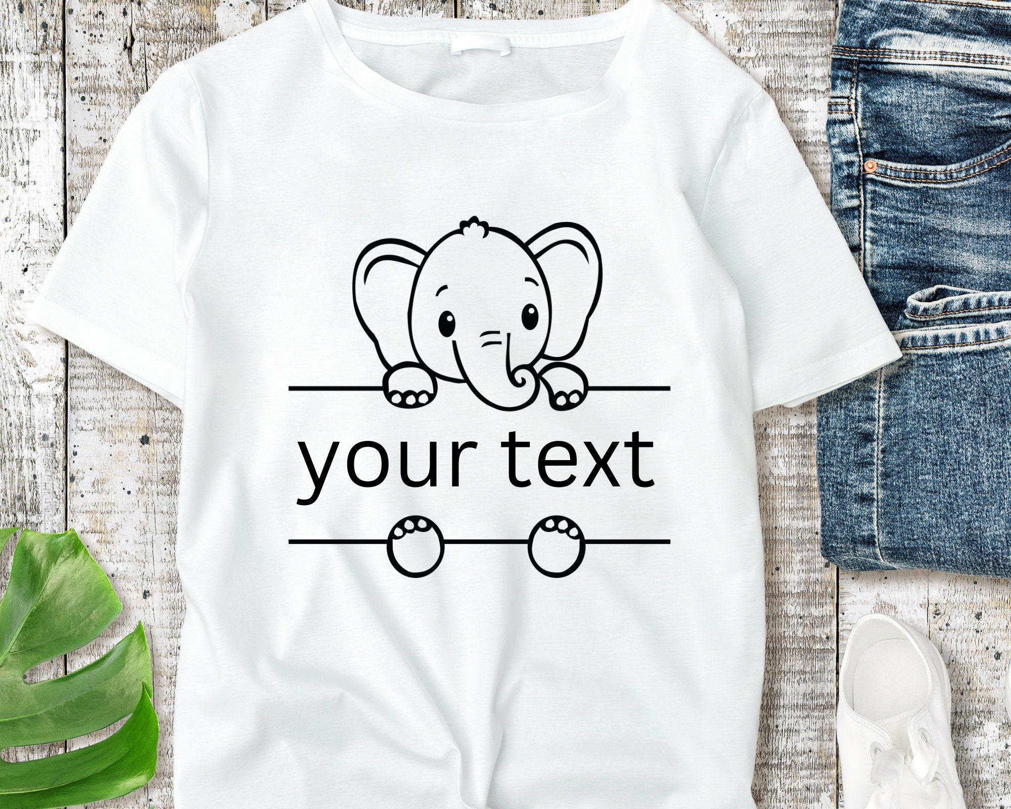 Elephant Svg, Split Safari Animals, Safari Animals Outline Svg, Safari ...