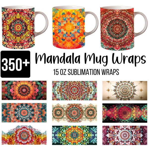 Ceramic Mandala Mug - Etsy