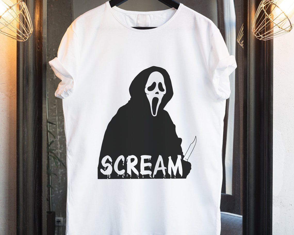 Scream Svg Ghost Face Svg Horror Svg Halloween Svg Scream - Etsy