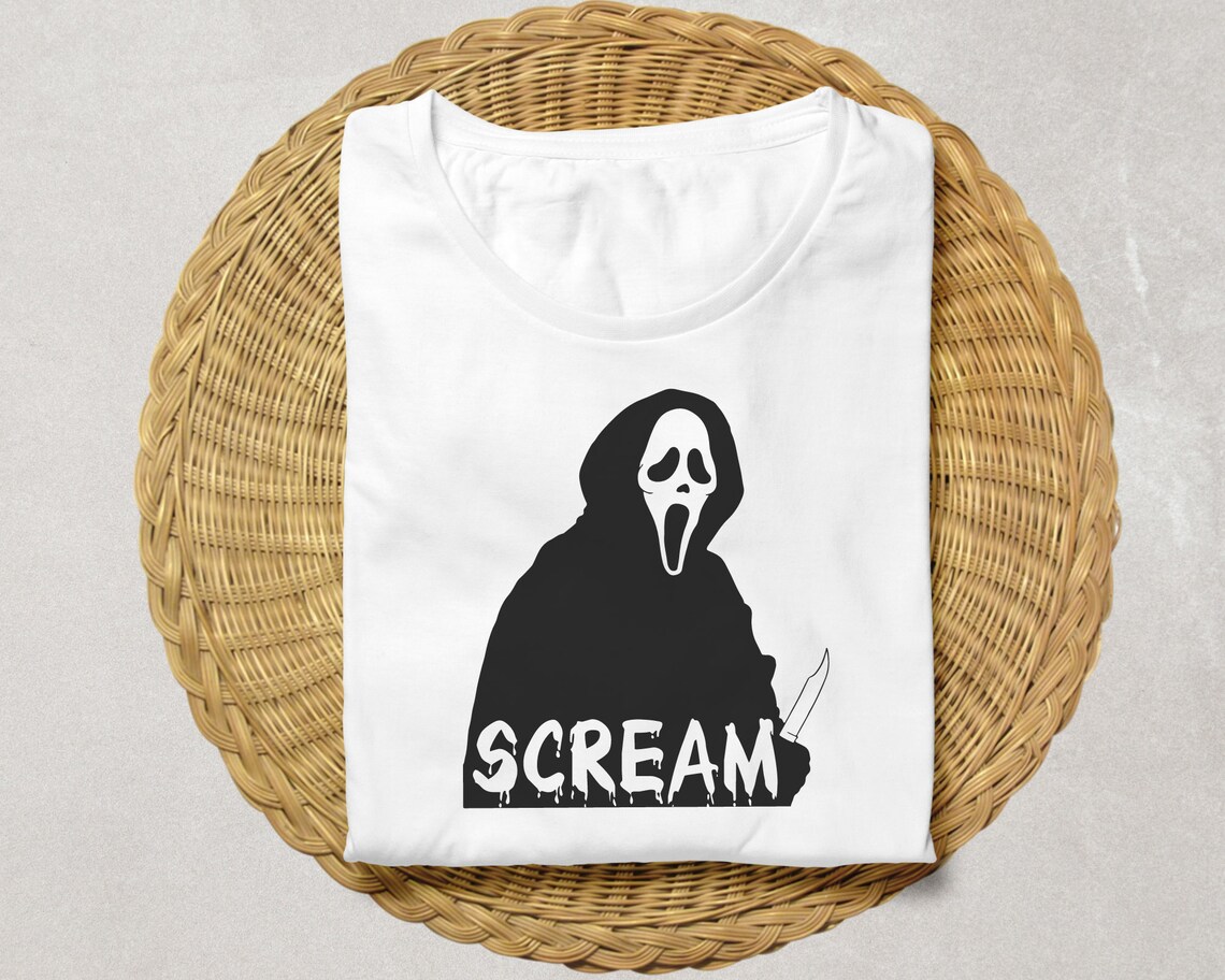 Scream Svg Ghost Face Svg Horror Svg Halloween Svg Scream - Etsy