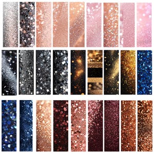 150+ 3D Glitter Bookmarks, Sparkle Sublimation PNG Bundle, Shiny ...