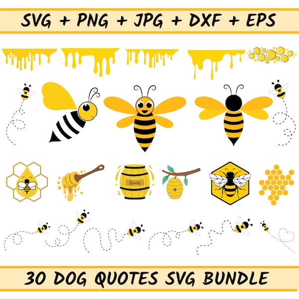 Bumble Bee Svg - Etsy