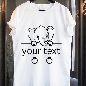 Elephant Svg, Split Safari Animals, Safari Animals Outline Svg, Safari ...