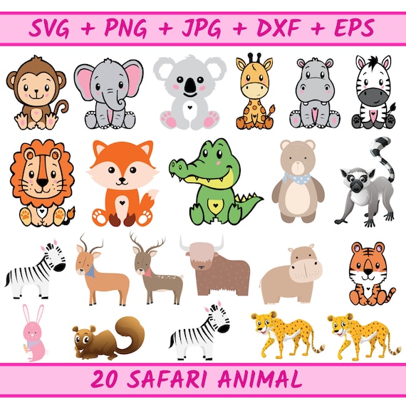 African Safari Animals For Kids
