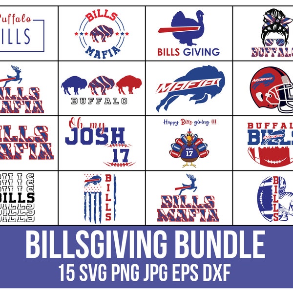 Buffalo Bills Svg - Etsy