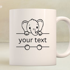 Elephant Svg, Split Safari Animals, Safari Animals Outline Svg, Safari ...