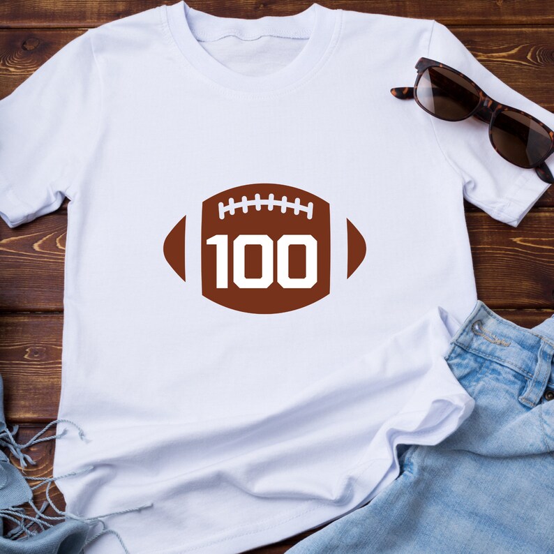 Football Numbers SVG Bundle, 0 to 100 Football Numbers PNG, Football ...