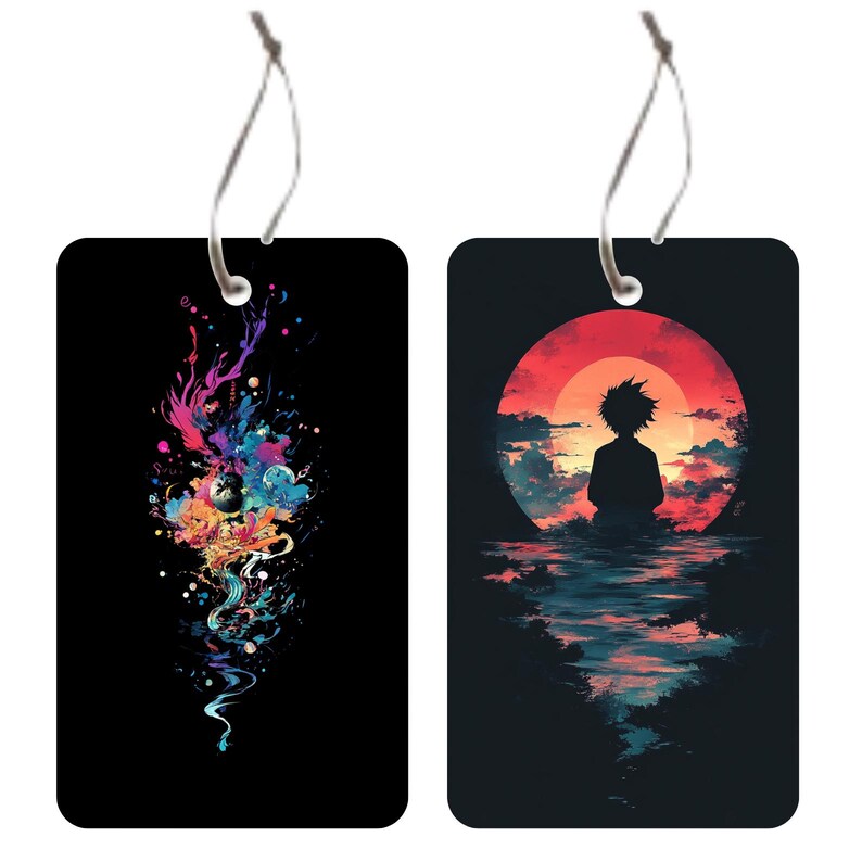490 Anime Air Freshner Designs PNG Bundle, Featuring Artistic ...