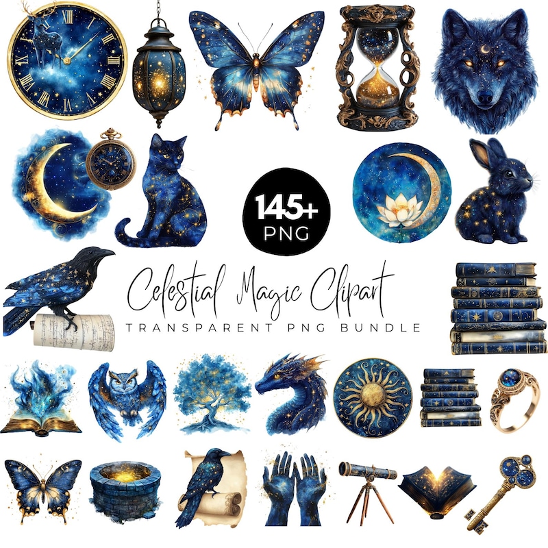 Mystic Clipart - Etsy
