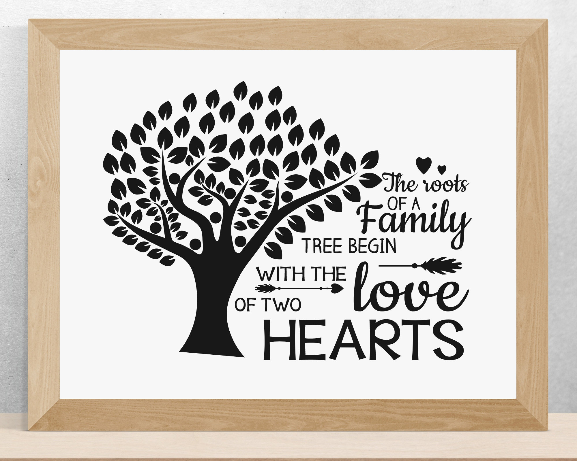 Family Tree With Quotation Svg, Family Reunion Svg, Tree of Life Svg ...