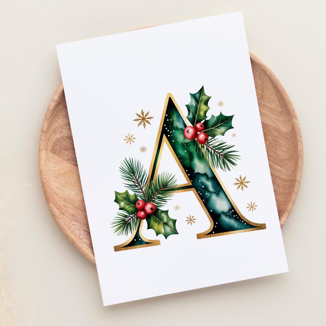 Christmas Alphabet PNG Bundle, Festive Christmas Letters Clipart ...